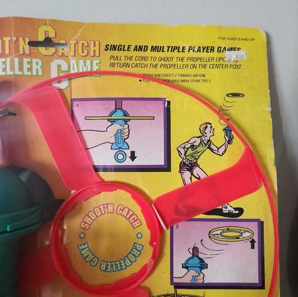 Wing Tat | Toys | Vintage 993 Nwt Wing Tat Shootn Catch Propeller Game ...